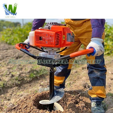 Buy Portable Gas Powered Excavator Tree Planting Auger Hole Digging ...