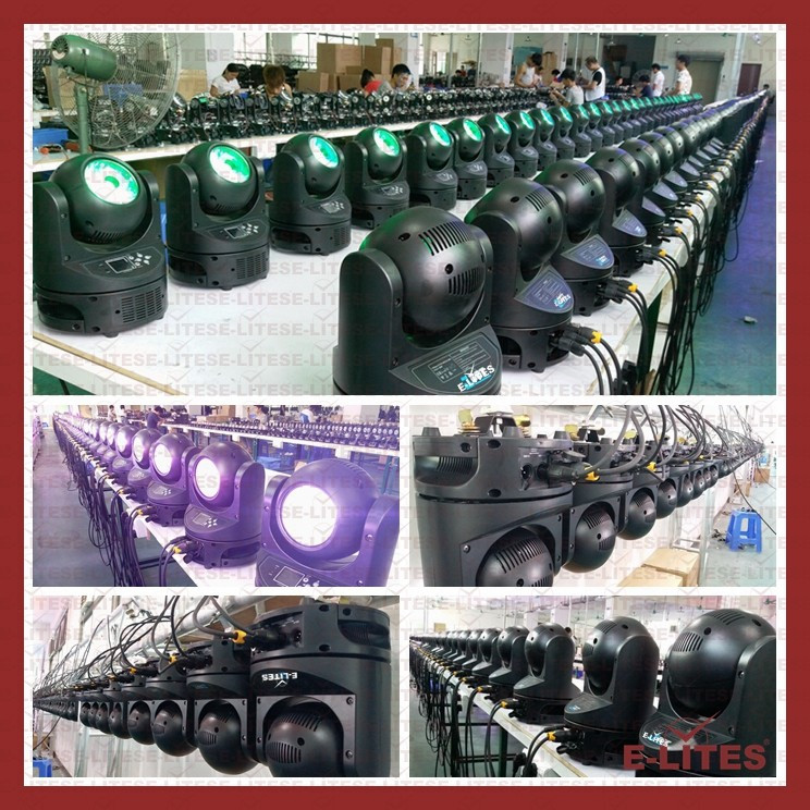 Buy Powercon Dmx Rotate Pinspot 60w Beam Mini Moving Head Cob 60w Rgbw ...