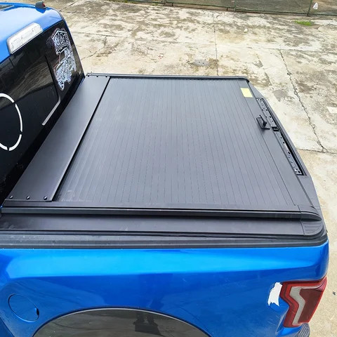 Buy Retractable Truck Bed Pickup Tonneau Cover Roller Lid Aluminum ...