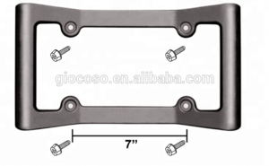 Buy Rubber Front Bumper Guard, Front Bumper Protection, License Plate ...