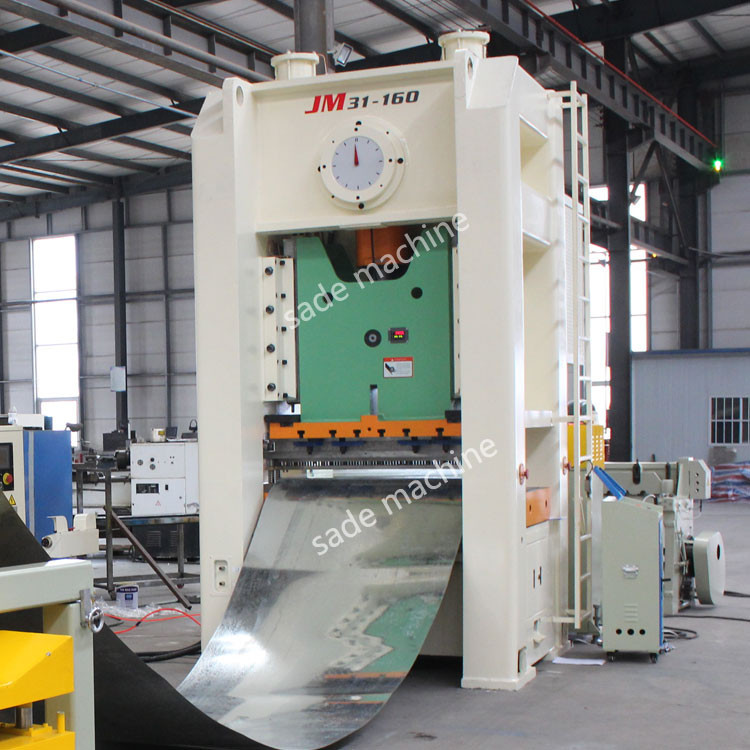 Buy Sheet Metal Mesh Perforated Punch Press Machine With Punching Hole ...