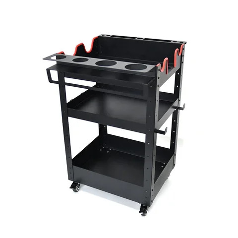 Buy Shineopen Premium Rolling Detailing Cart Car Detailing Trolley For ...
