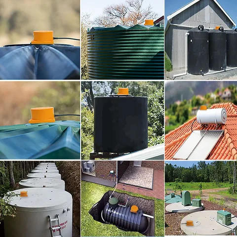 Buy Smart Ultrasonic Liquid Level Sensor Water Tank Liquid Level Tank ...