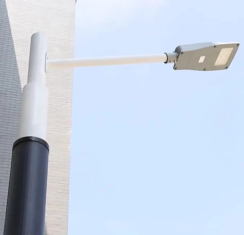 Buy Solar Led Parking Lot Aluminum Light Pole(3m, 6m, 9m) Available In ...