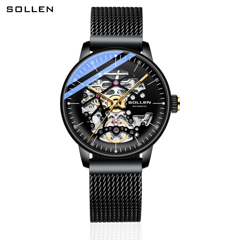 Buy Sollen 2020 Automatic Mechanical Luxury Watch Men's High Quality ...