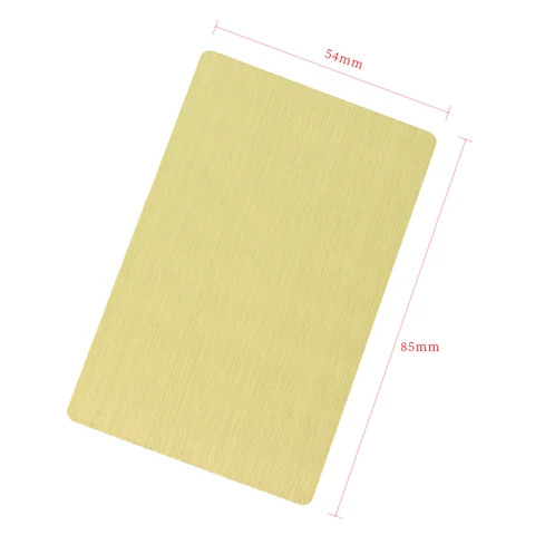 Buy Stainless Steel Anodized Aluminum Business Cards Metal Business ...