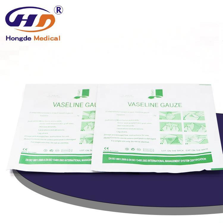 Buy Sterile Unit Vaseline Paraffin Vaseline Gauze Compress Swab from ...