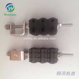Buy Telecom Parts: Double-hole Cable Clamp For 5-7mm Fiber Cable And 9 ...