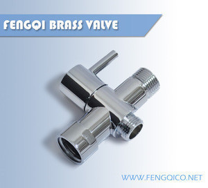 Buy Toilet Bidet Tee Connector T Valve from Taizhou Fengqi Valve Pipe ...