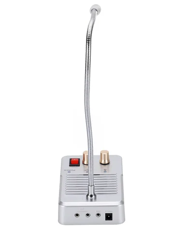 Buy Two Way Counter Interphone 3w Bank Window Intercom Noise Reduction ...