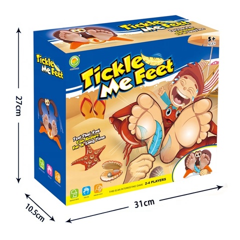 Buy With Color Box Tickle Me Feet Endure Long Time Educational Game Toy ...