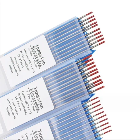 Buy Wt20 Red Tungsten Needle Tig Welding Stainless Steel Welding Needle ...