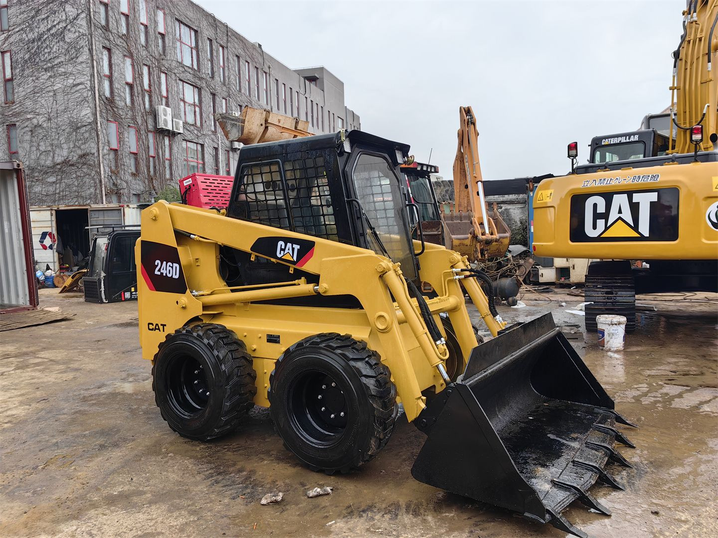 Buy Used Cat 246d Skid Steer Loader from PF Machinery Limited, China ...