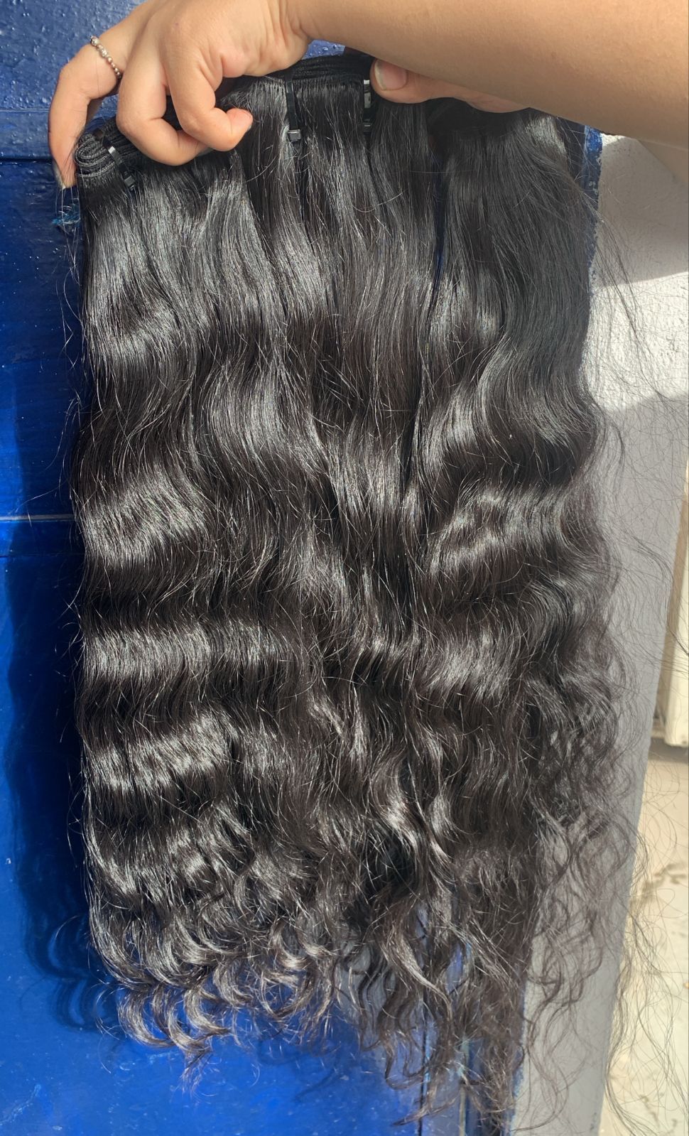 Buy Virgin Human Hair Extension from Indian Temple Hair Exports Private ...