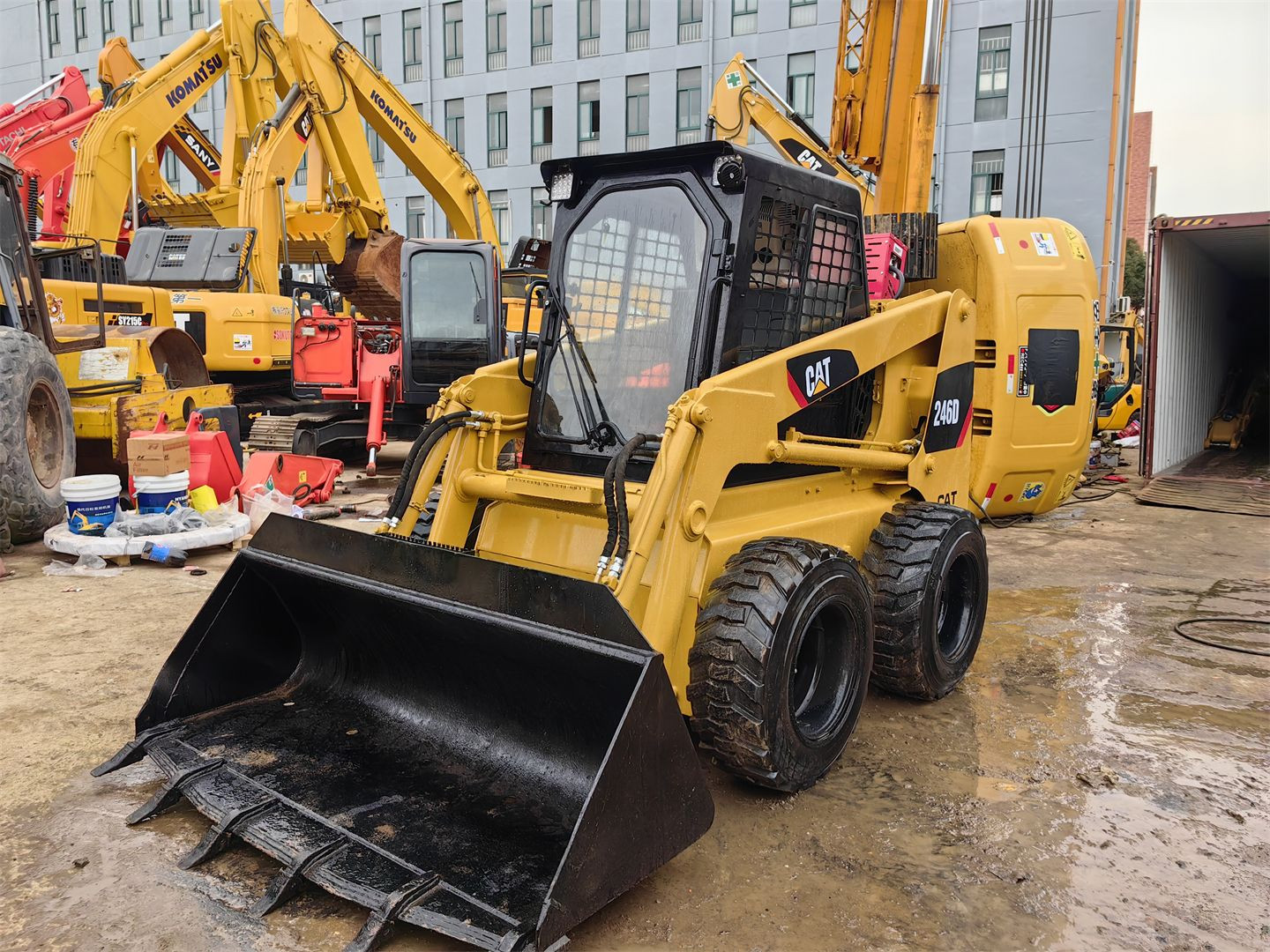 Buy Used Cat 246d Skid Steer Loader from PF Machinery Limited, China ...