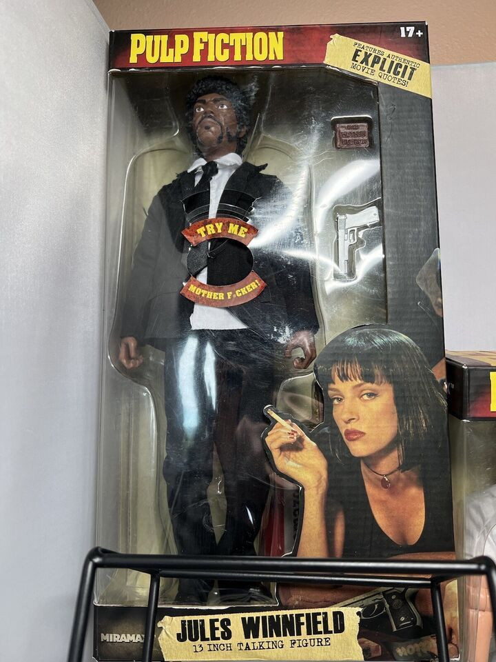 Buy Pulp Fiction Full Set Of Five Talking Figures New Set Tarantino Lot ...