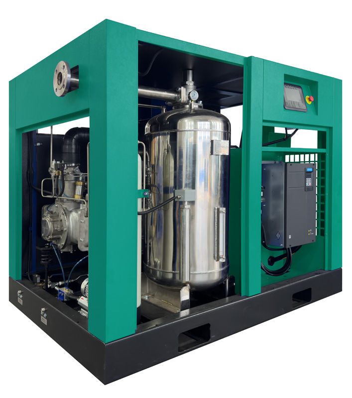 Buy Oil Free Water Lubricated Rotary Screw Air Compressor （pm Vsd/fsd ...