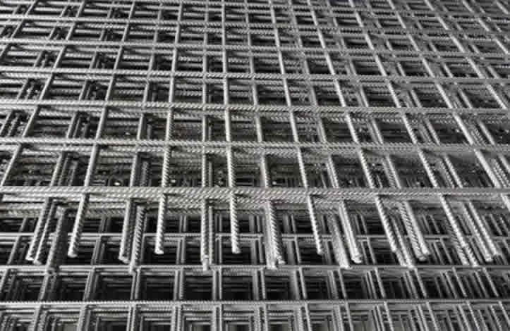 Buy Ribbed Steel Bar Welded Mesh from JinDing Reinforcing Steel Bar ...