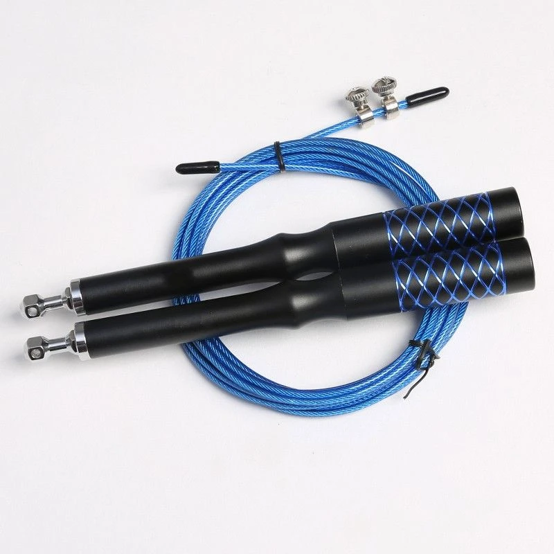 Buy Adjustable Pvc Coated Steel Cable Speed Jump Rope from Shandong ...