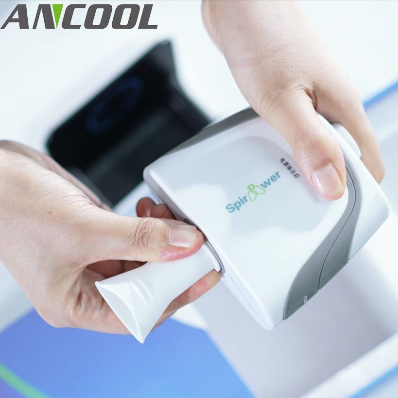 Buy Ancool Spirometer Respiratory Diagnose Lung Function Test Device ...