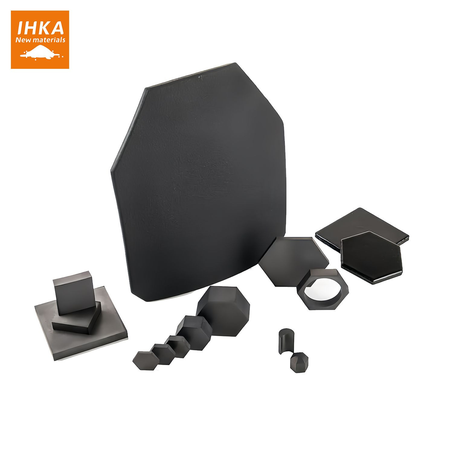 Buy Boron Carbide B4c Ceramic Plate Bulletproof Armor from IHKA ...