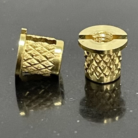 Buy M2- M8 Press-in Inserts Type Brass Slotted Threaded Insert Nut For ...