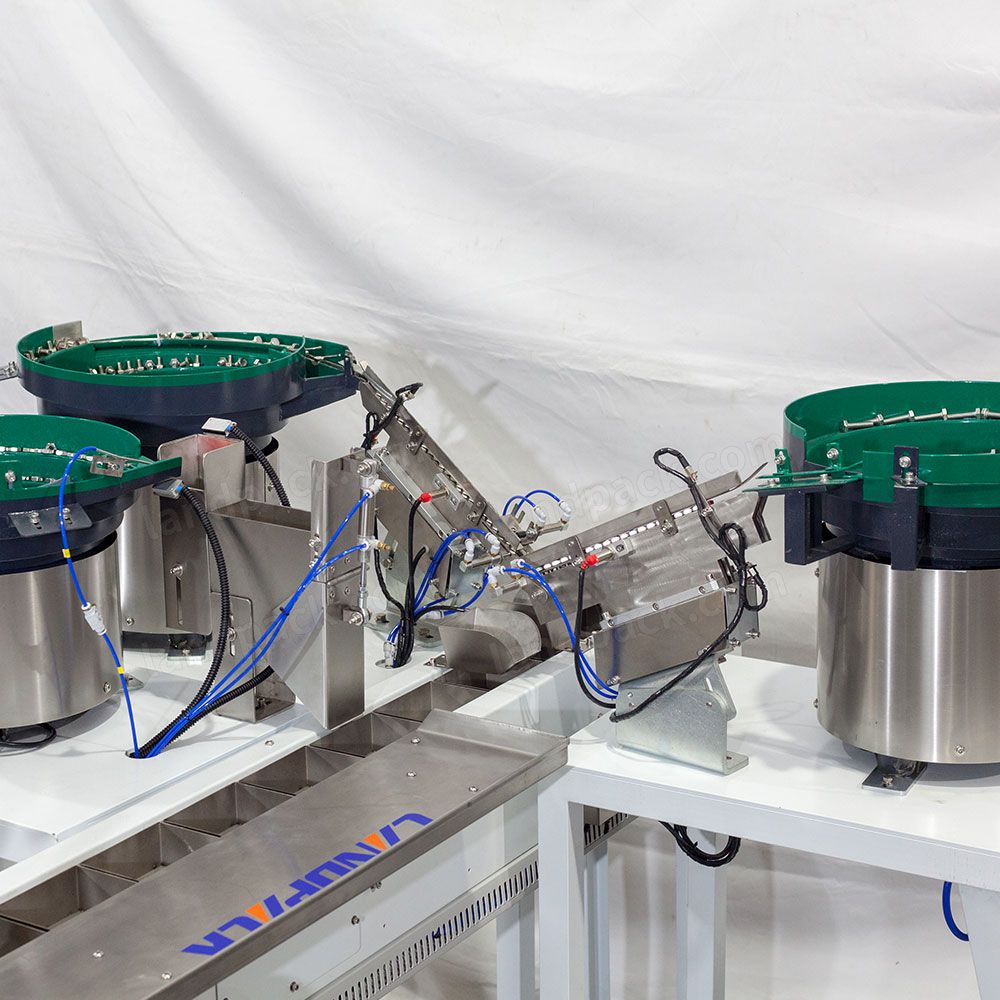Buy Automatic Fastener Hardware Counting And Packing Machine With Three ...