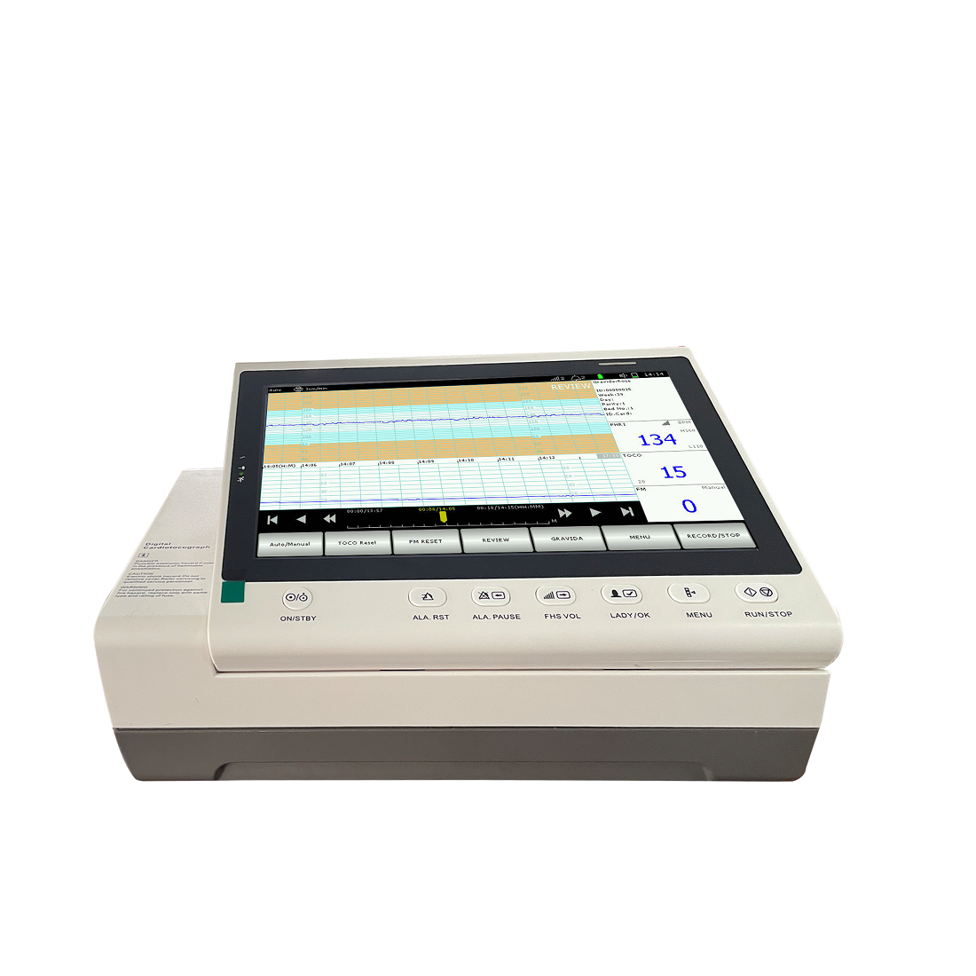 Buy Color Display Portable Use Maternal Fetal Monitor Ctg Machine from ...