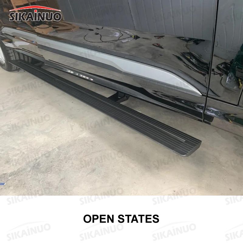 Buy Power Side Step Electric Running Board Retractable Aluminum Foot ...