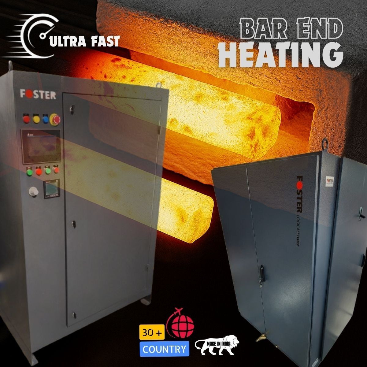 Buy Induction Bar End Heater from Foster Induction Private Limited ...