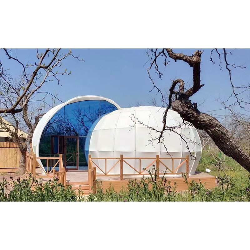 Buy Permanent Modern Tent Structure Shell-shaped Tent For Resort from ...