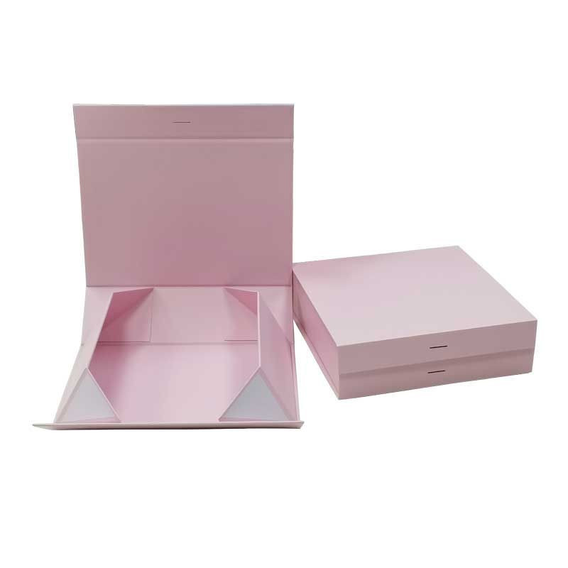 Buy Folding Cardboard Ribbon Closures Foldable Gift Boxes from Juxiang ...