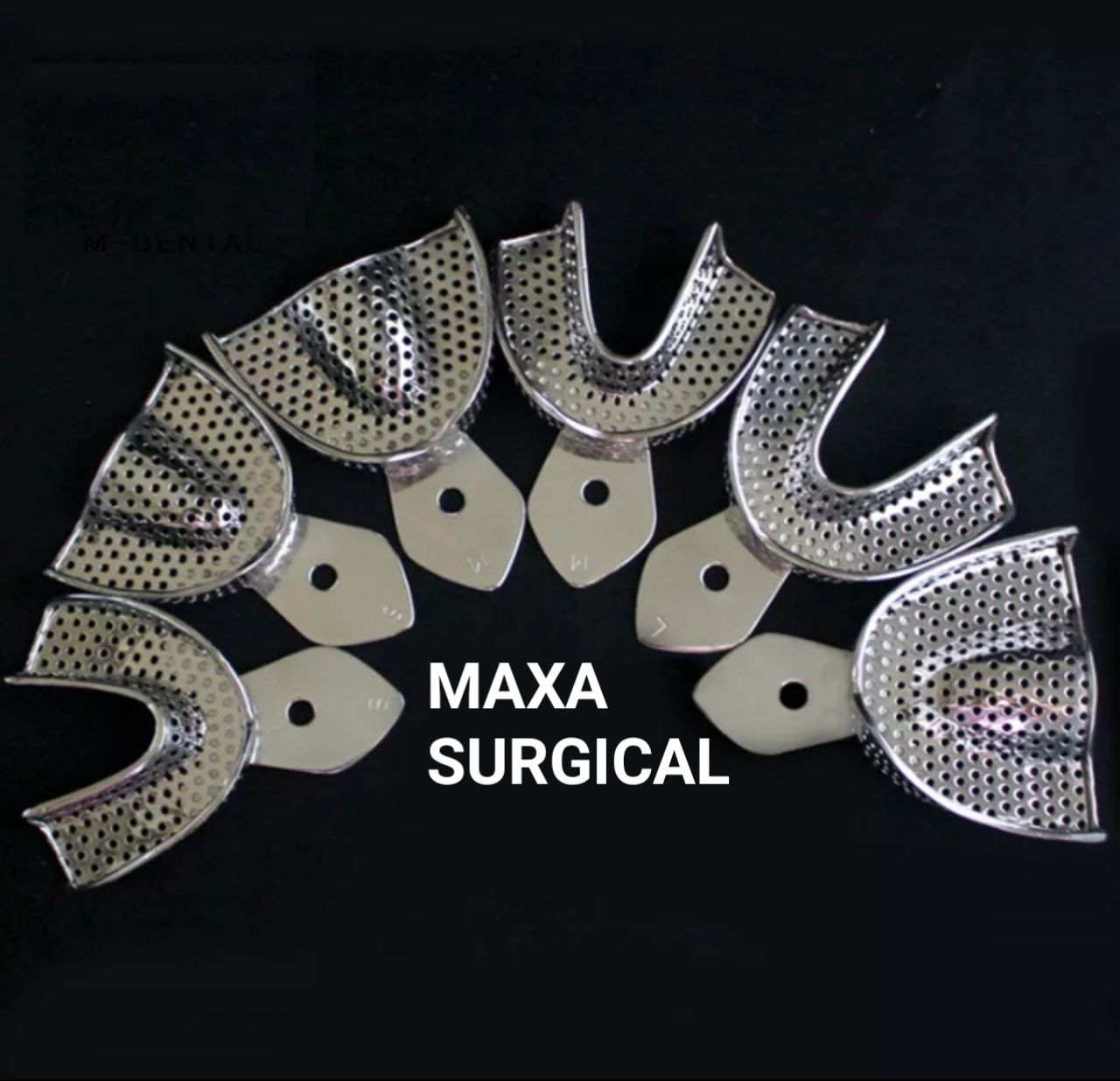Buy Dental Impression Tray Rim Lock Sat Of 6 Pcs Stainless Steel from ...