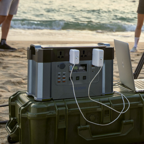 Buy 2000w 2kw Power Bank Station Lithium Battery 110v 220v Portable ...