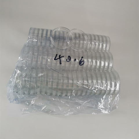 Buy 40.6 Mm Coin Capsules Transparent Coin Holder For American Silver ...