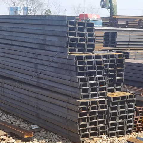 Buy Astm A572 Galvanised Carbon Steel Slotted Q235b Q355b C Channel Roller Steel St52 Channel ...