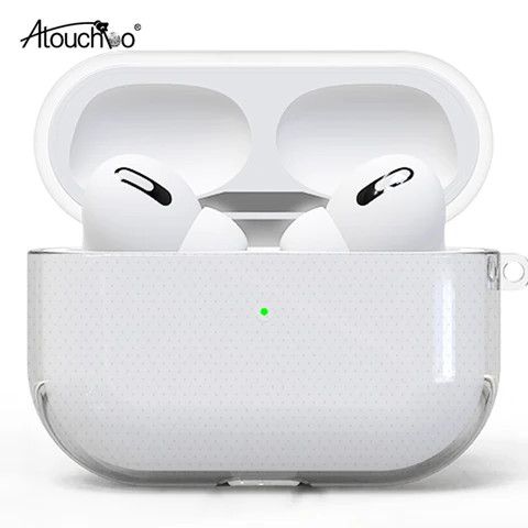 Buy Atouchbo 2020 Design Simple Transparent Case For Airpods Pro from ...
