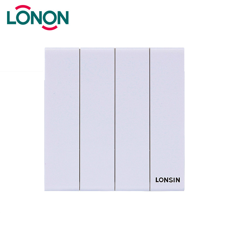 Buy Australian Standard Electrical Socket Wall 4 Gang 1 Way Switches ...