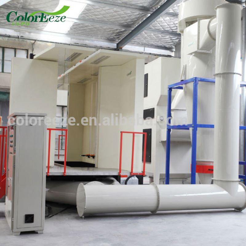 Buy Automatic Small Cyclone Powder Coating System/electrostatic Powder ...