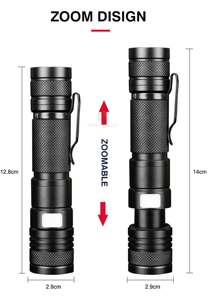 Buy Brightenlux Rechargeable Torch Light Price Mini Tactical ...