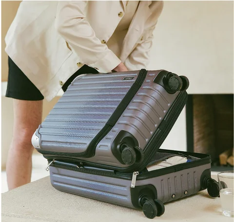Buy Carry-on Suitcase With Laptop Compartment Abs Pc Expandable Luggage ...