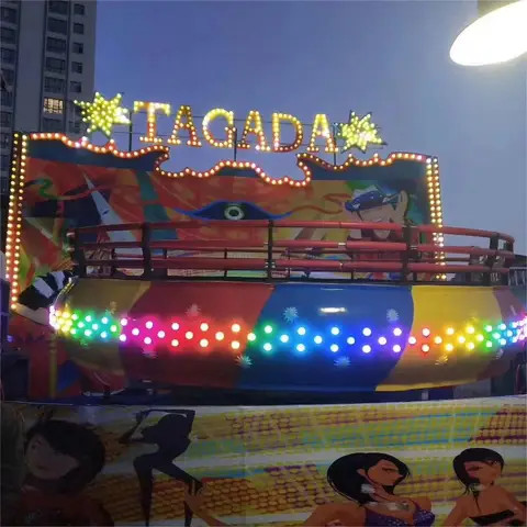 Buy China Factory Amusement Park Facilities 2m Diameter Tagada In ...