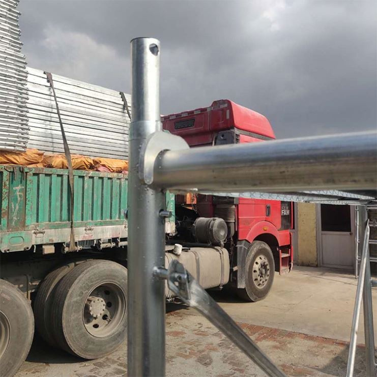 Buy Construction Space Scaffolding 5' Scaffold Frame With Snap Lock ...