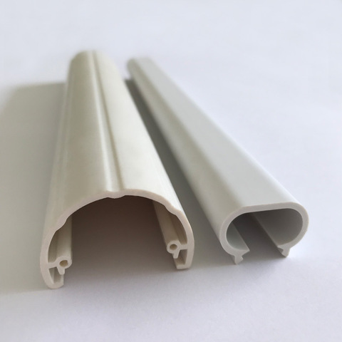 Buy Custom Plastic Pvc Half Round Tube Cover from Coim (Xiamen) Plastic ...