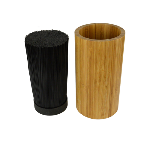 Buy Customized Bamboo Universal Knife Block With Pp Strips Inside ...