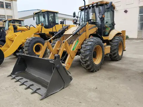 Buy Epa Engine Wheel Loader Mini Backhoe Excavator Loader 4x4 Backhoe ...