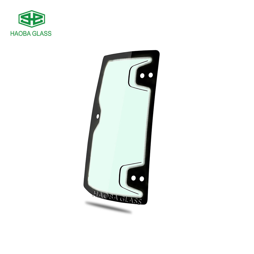 Buy Excavator Cab Windshield Glass Unbreakable Side Window Glass from ...