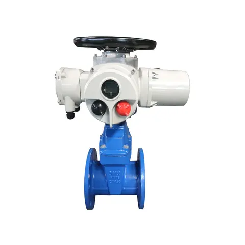 Buy Factory Direct Electric Gate Valve Actuator 4-20ma Flow Control ...