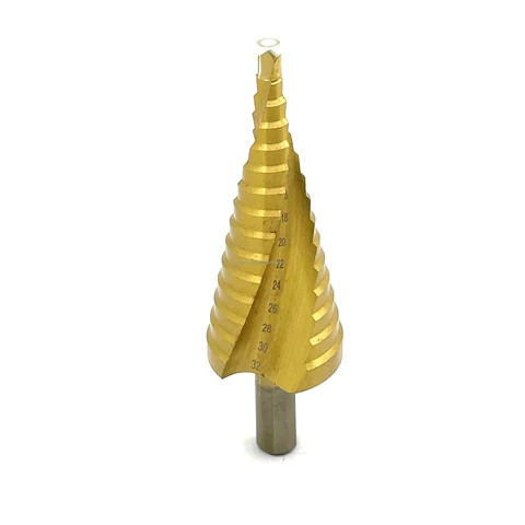 Buy Factory Pagoda Shape Hss Spiral Flute Triangle Shank Hole Cutter ...