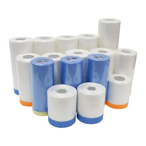 Buy Film Shrink Transparent Automotive Paint Covering Yellow Paper ...